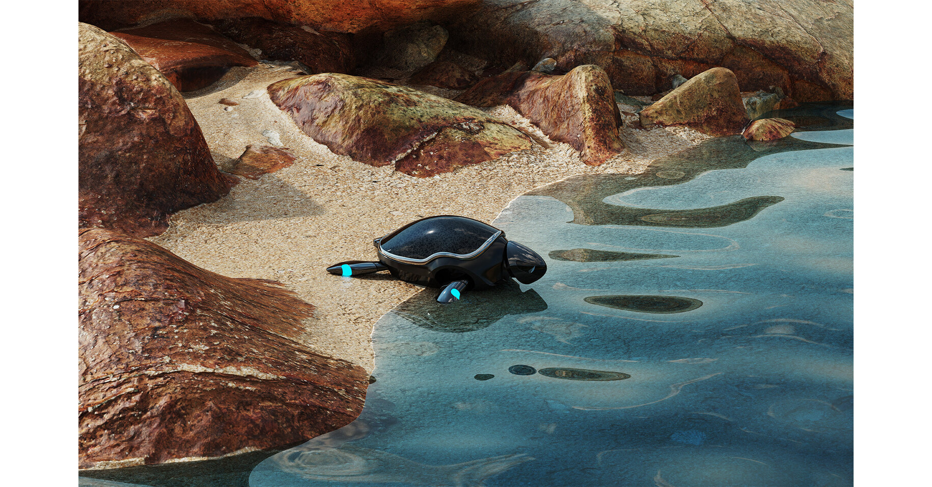 Beatbot to Introduce the Amphibious RoboTurtle and Shore Self-Docking ...