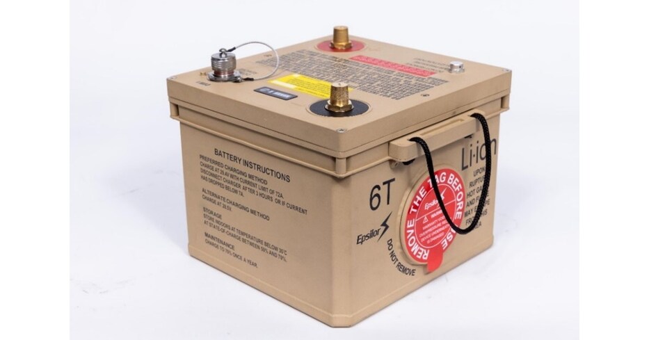 Epsilor Presents New 6T Battery for Military Vehicles with the Highest ...