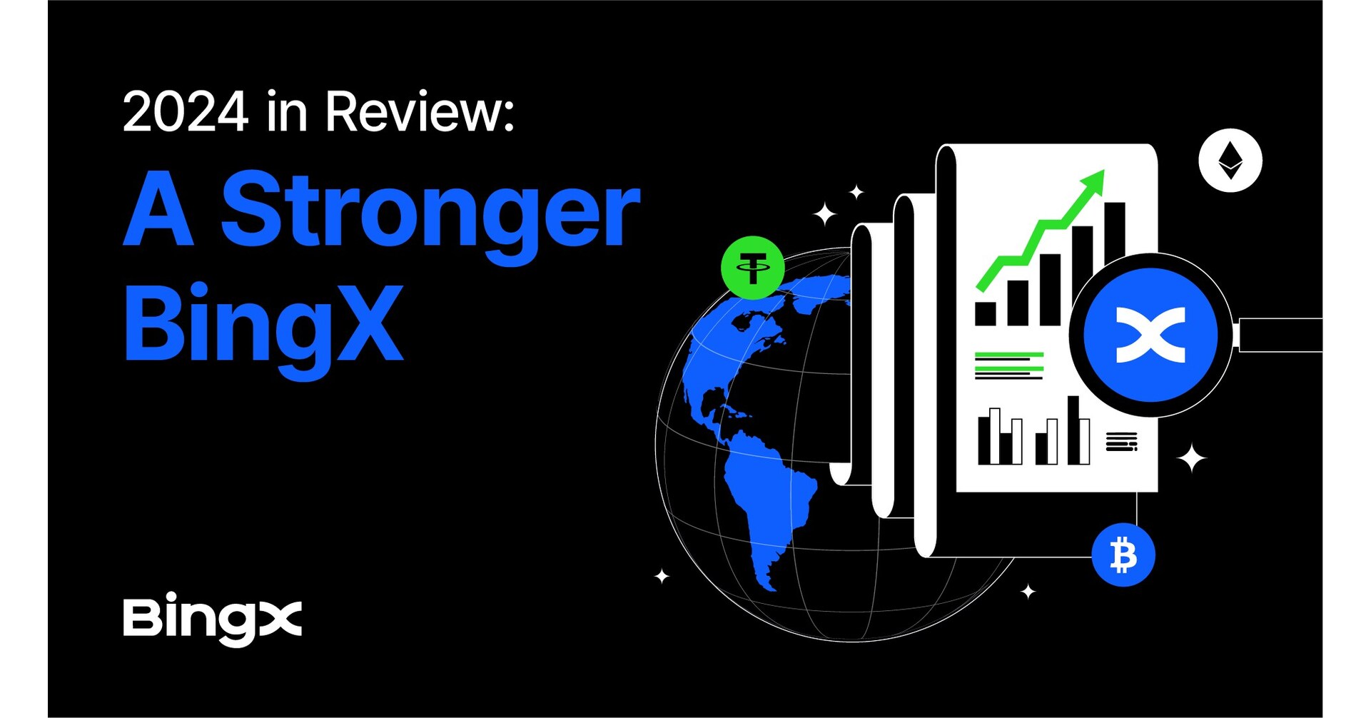 BingX analisa seu 2024: desafiador, mas fortalecedor