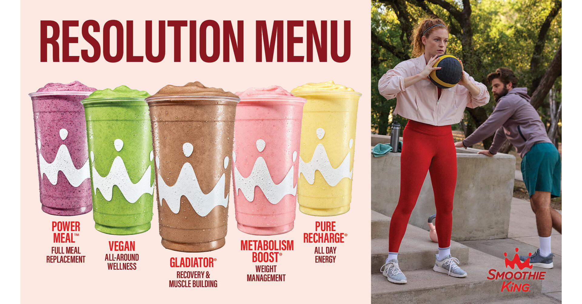 Smoothie King Launches NEW Resolution Menu for Quitter's Day and NEW ...