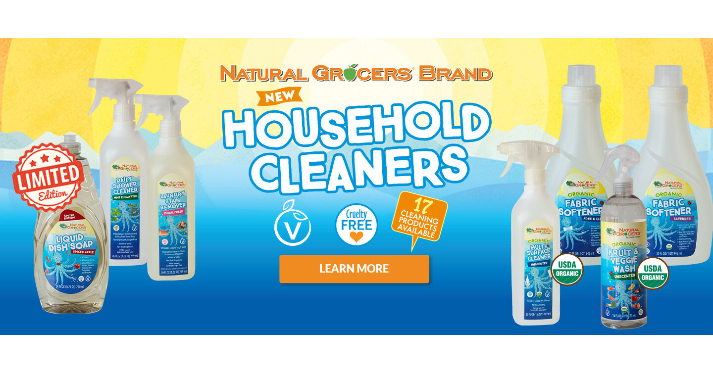 Natural Grocers® Expands Private-Label Line with Six New Household ...