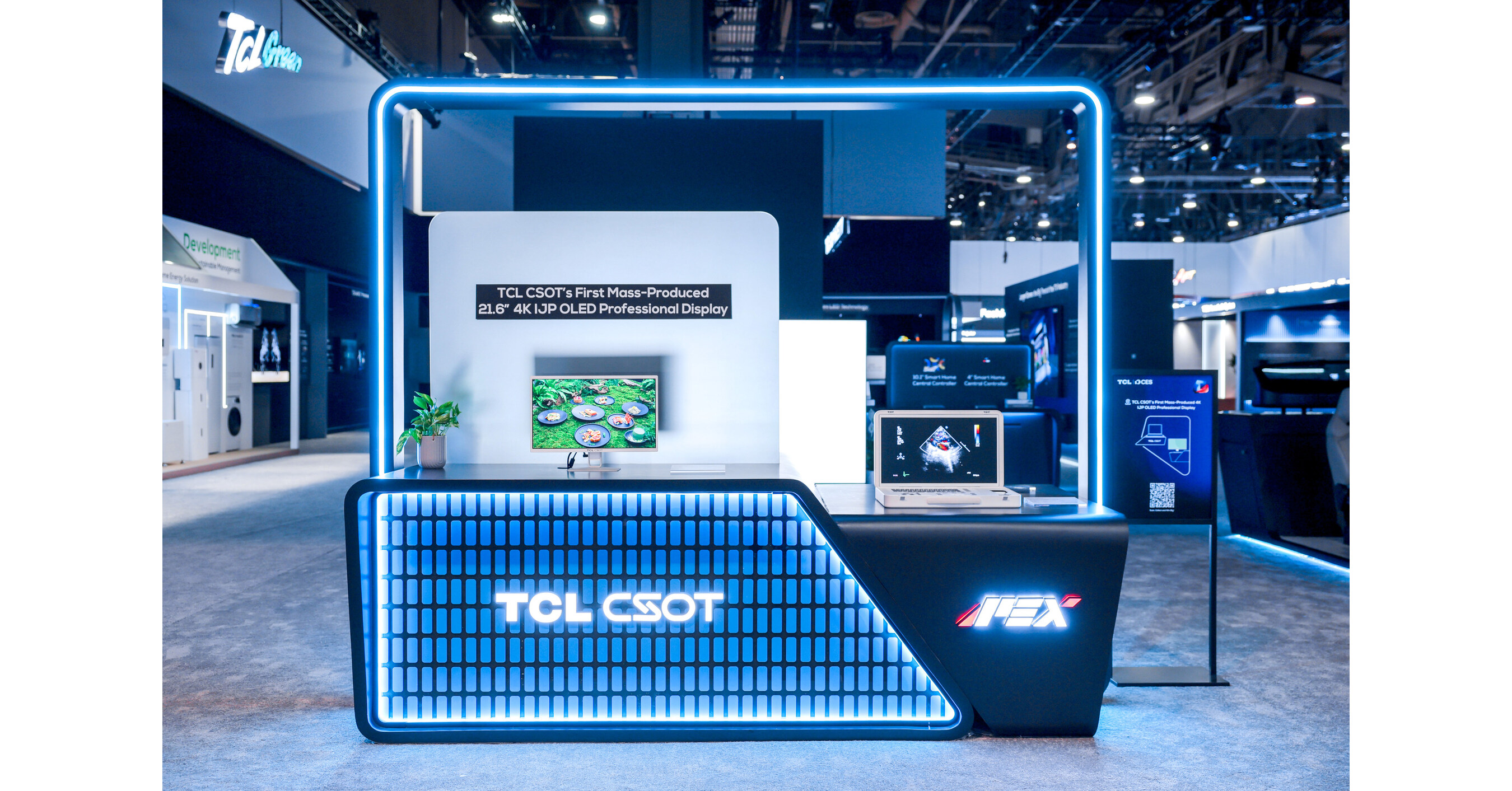 TCL CSOT Showcases APEX Technology Brand and IJP OLED Solutions at CES 2025