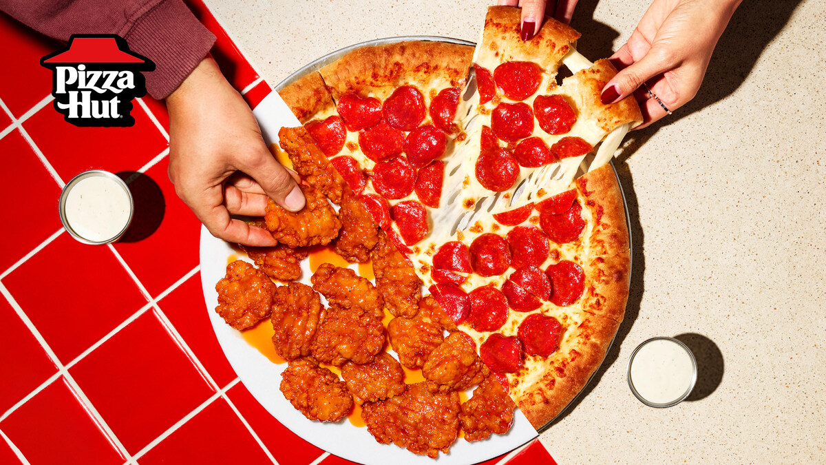 Pizza Hut Pizza Slice Celebrating 30 Years Of Delicious Moments! Catch