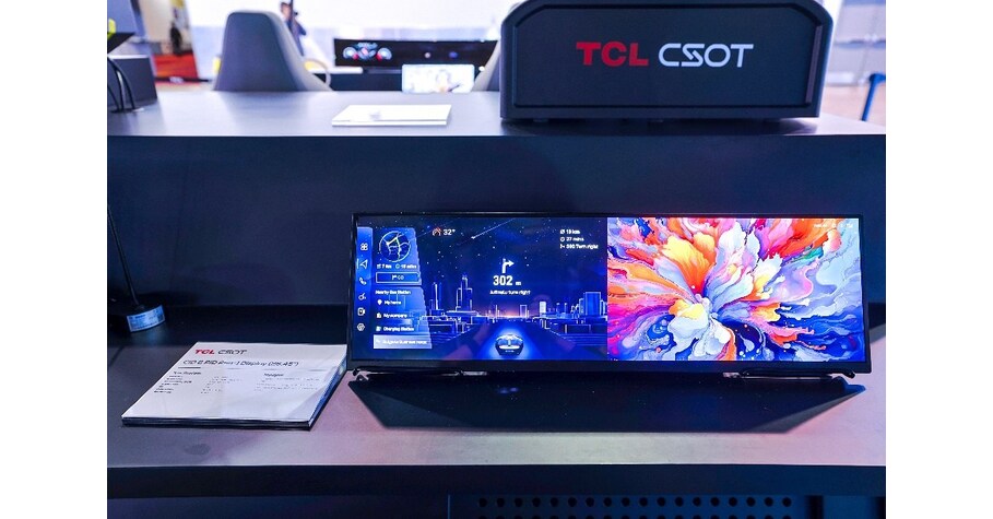 TCL CSOT Unveils Advanced Smart Cockpit Display Solutions at CES 2025