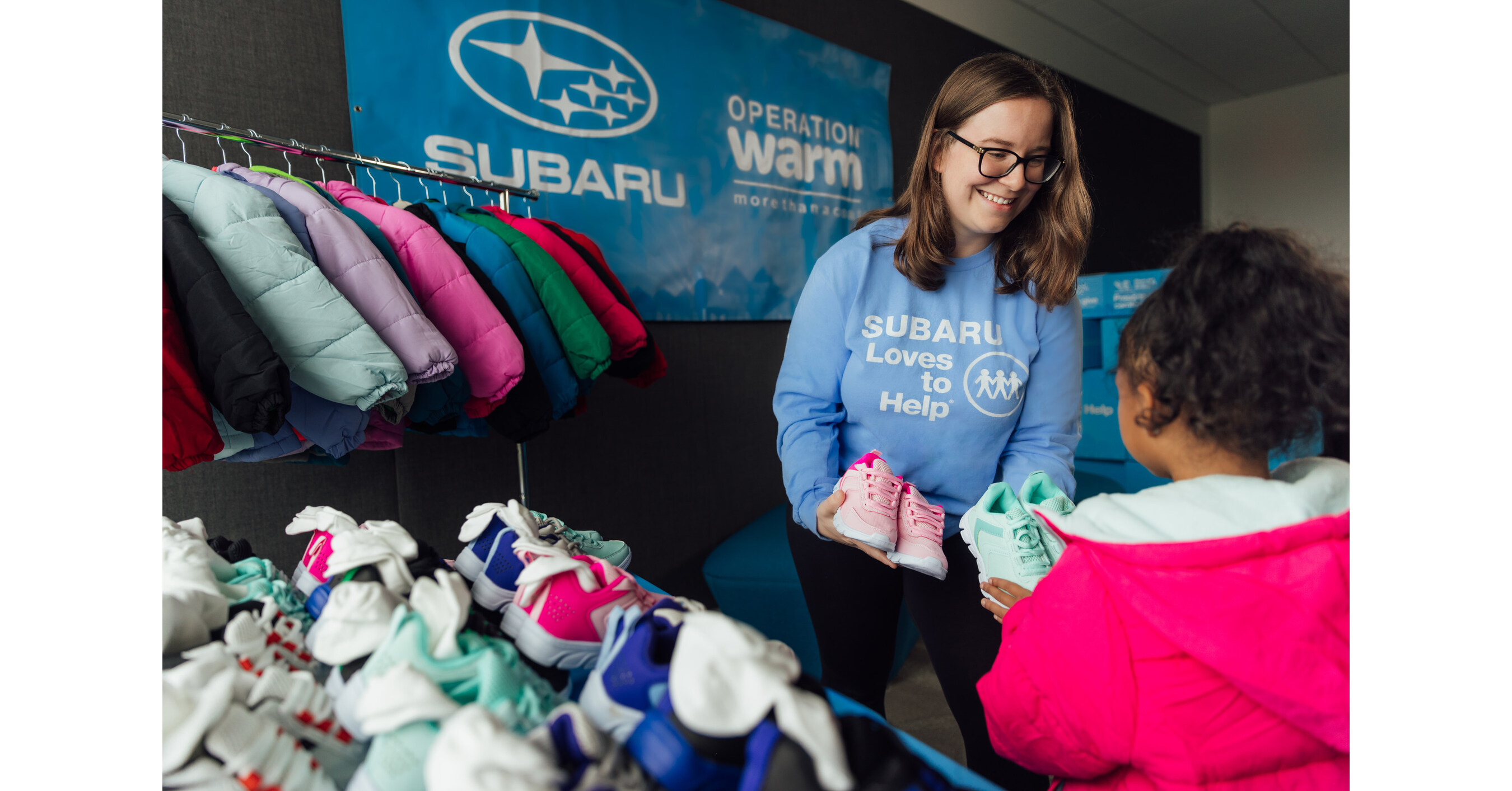 SUBARU AND OPERATION WARM® PROVIDE COATS, SHOES, AND SOCKS TO CHILDREN ...