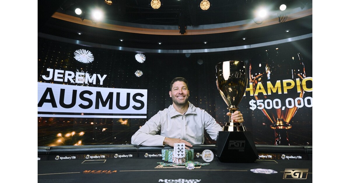 Jeremy Ausmus Wins PGT® $1,000,000 Championship