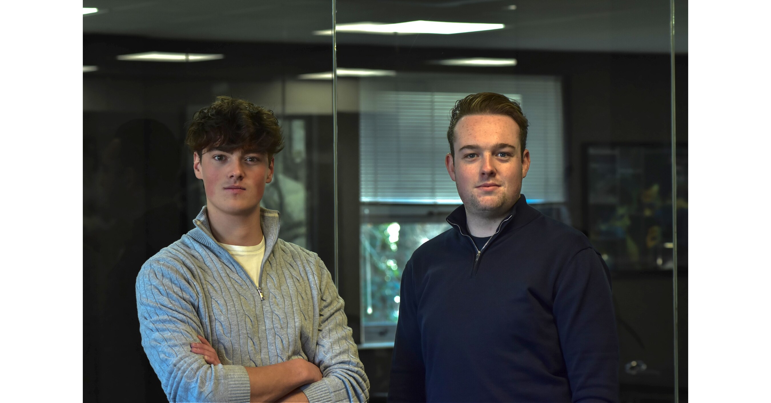 Technology entrepreneurs who secured £2million investment as teenagers ...