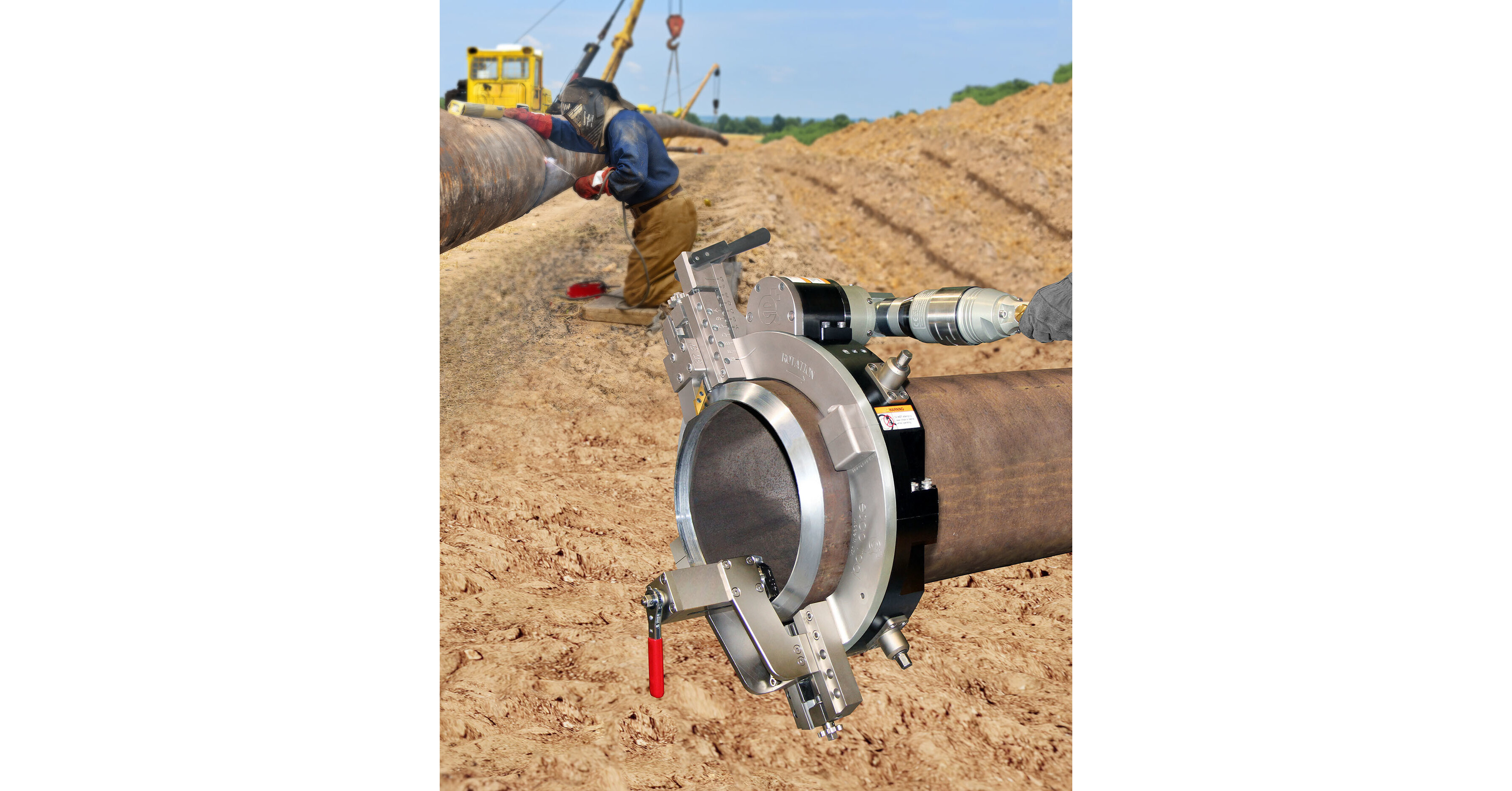 Esco Tool Introduces COHOG® Split Frame Machine that Bevels and Bores ...