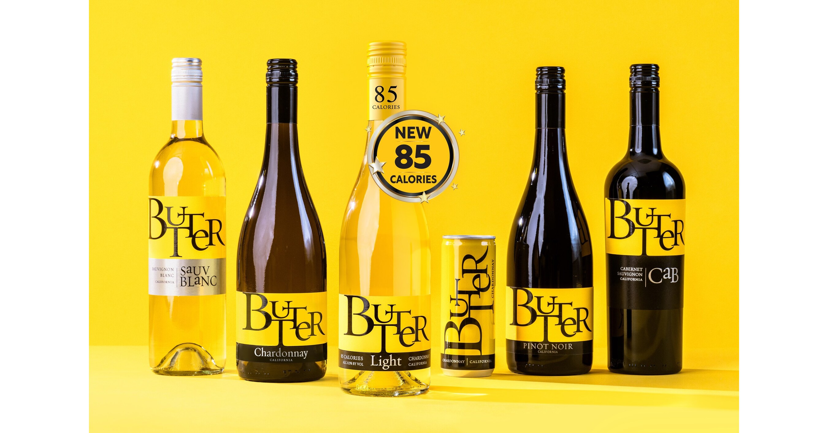 BUTTER WINES INTRODUCES BUTTERLIGHT-A GREAT-TASTING, 85 CALORIE LIGHT WINE