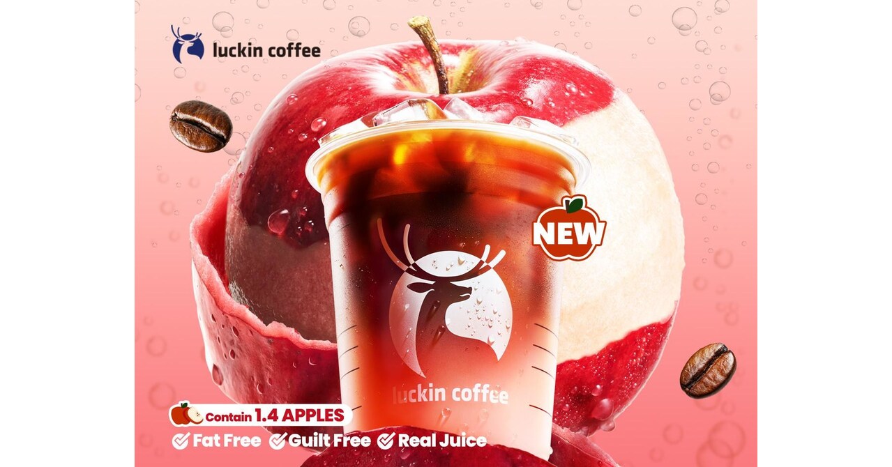 Luckin Coffee Welcomes the Year of the Snake with Apple Fizzy Americano ...