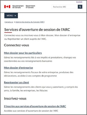 Conseil fiscal - Accédez à Mon dossier, à Mon dossier d'entreprise et à ...