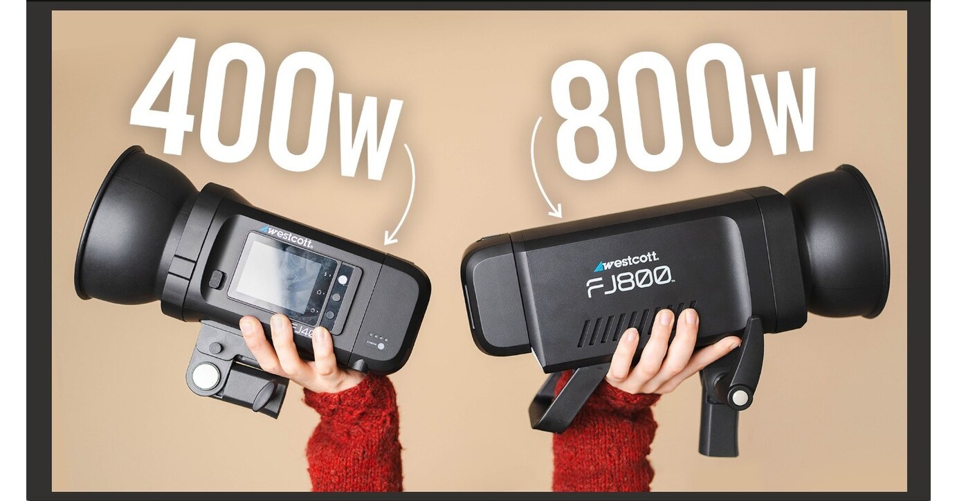 Westcott Announces FJ800 and FJ400 II Powerful Strobes, Produce High-Volume Deliverables; First ...