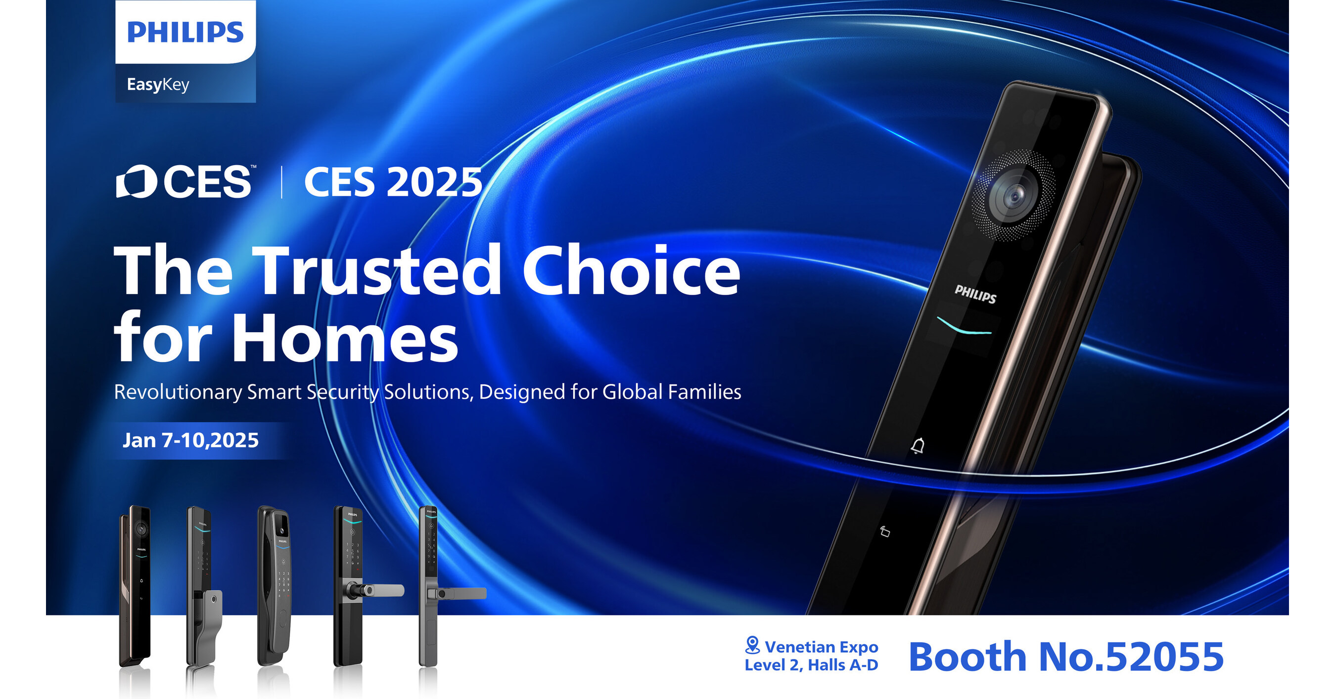 Philips Easykey se destaca en la CES 2025 como líder de la nueva era de la seguridad inteligente ...