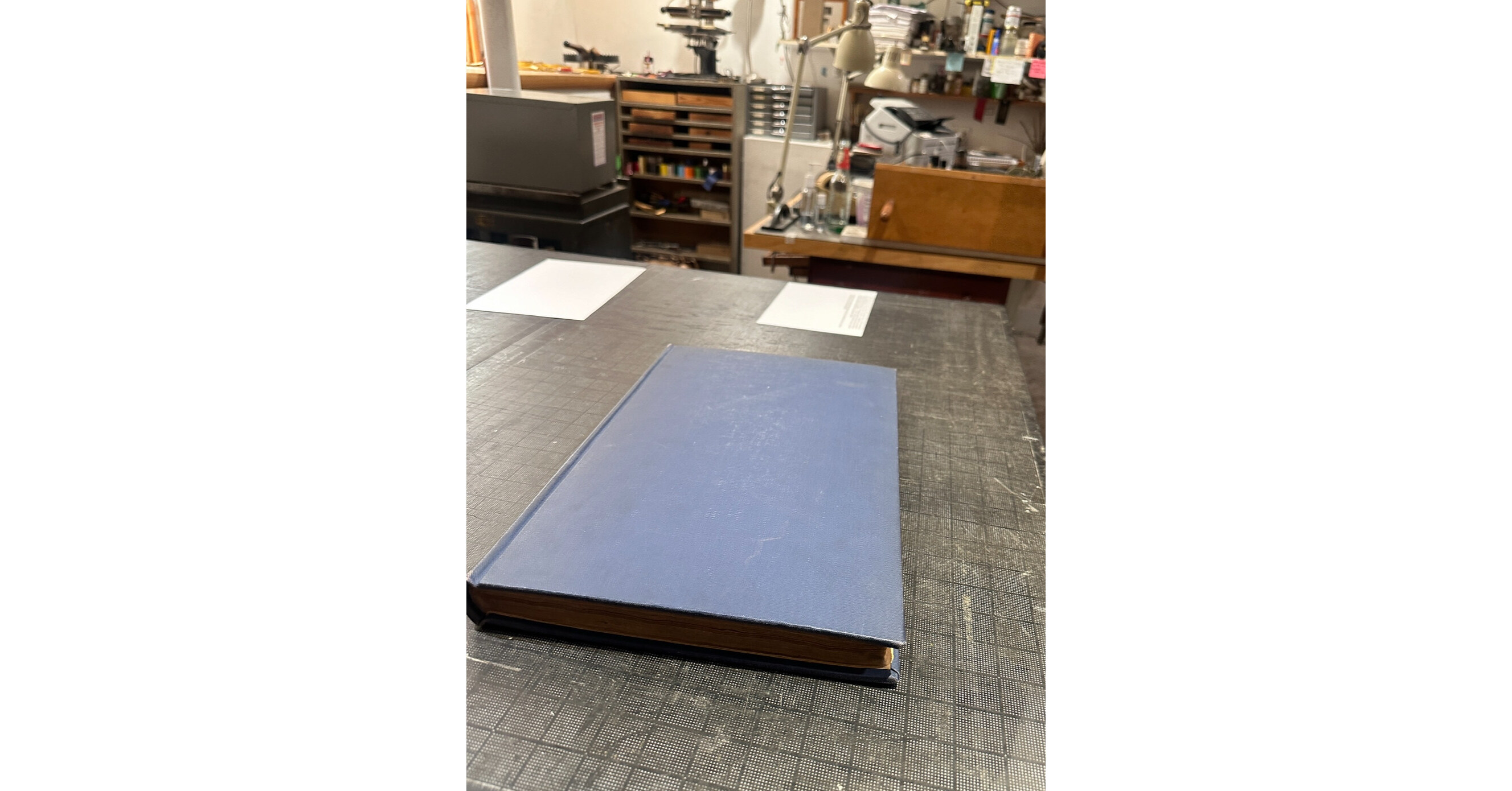 An Unassuming Blue Book Reveals an Historic Manuscript Worth Millions