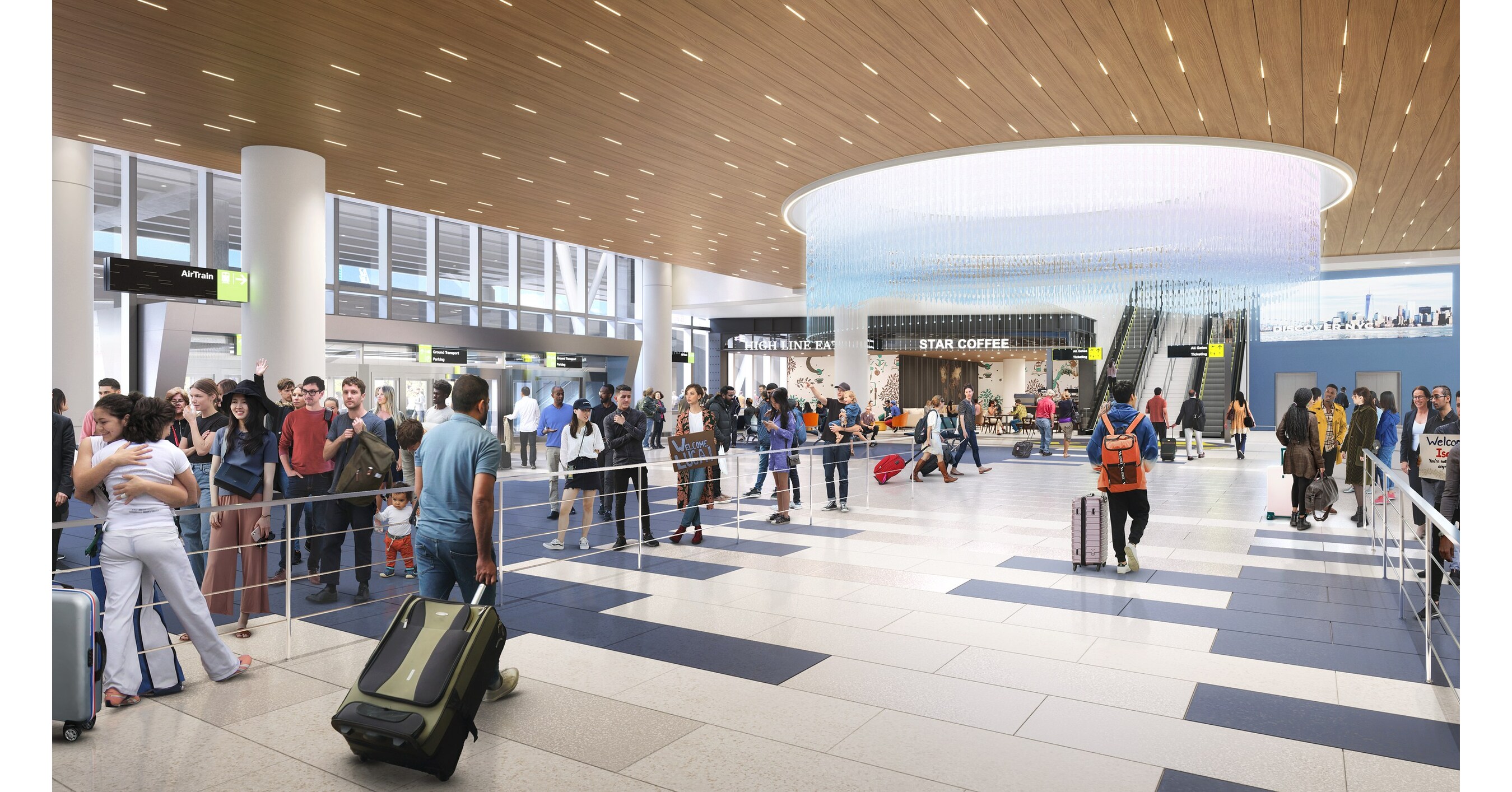 PORT AUTHORITY AND JFK MILLENNIUM PARTNERS ANNOUNCE EXTERIOR MEDALLION ...