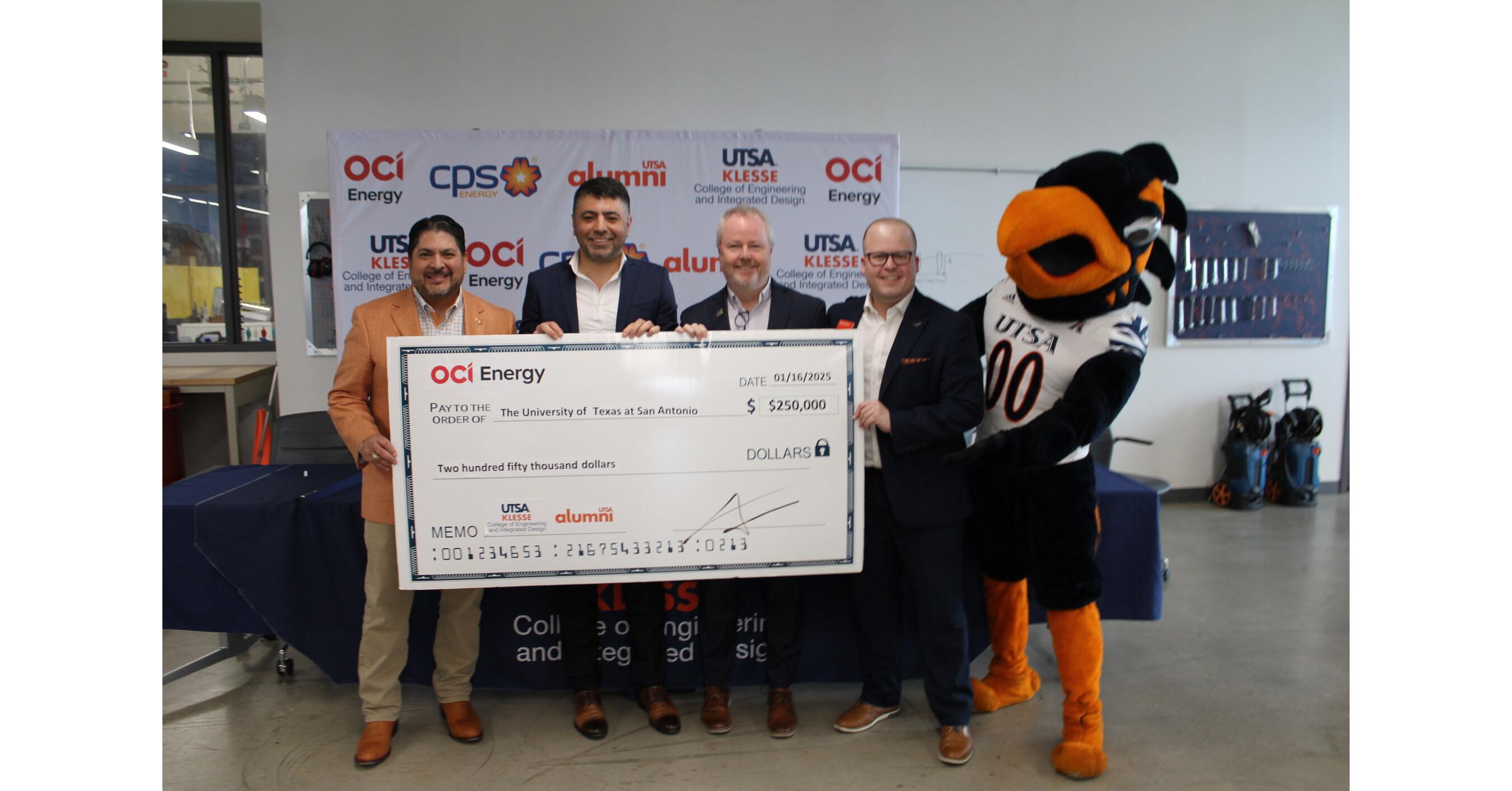 OCI Energy announces $250,000 community stewardship pledge to support ...