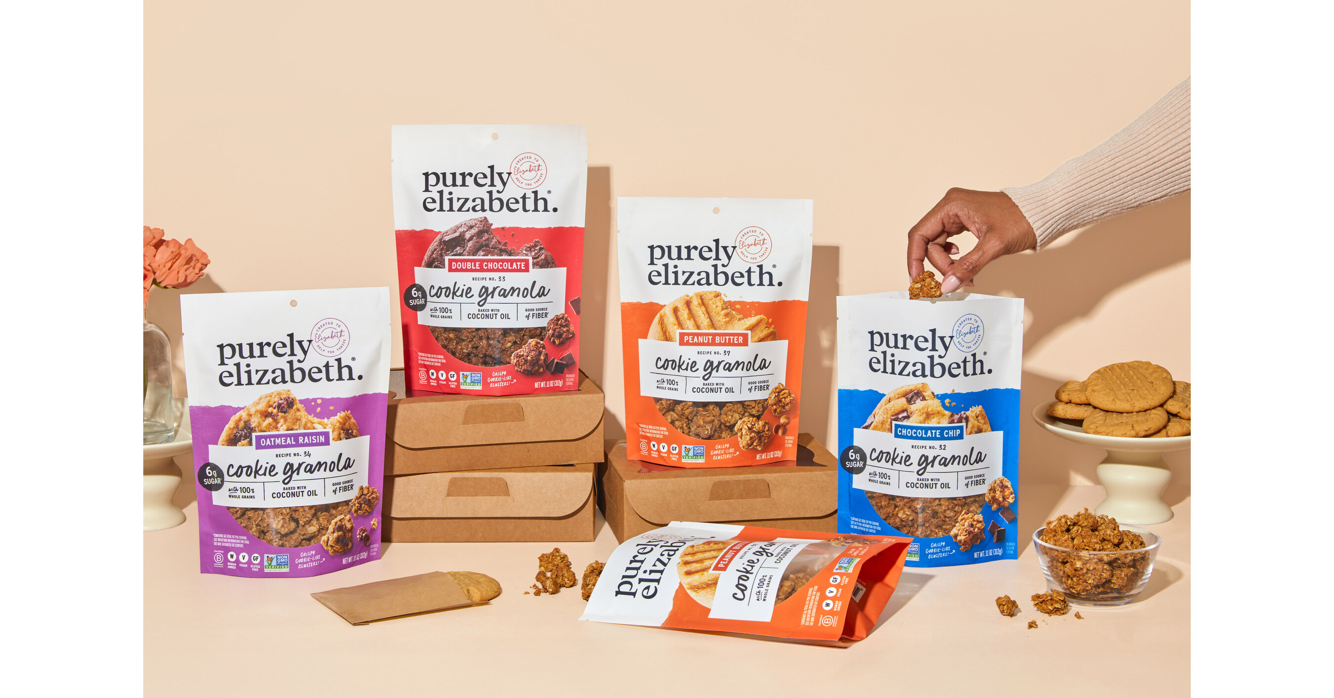 Purely Elizabeth Expands Cookie Granola Portfolio with Launch of New ...