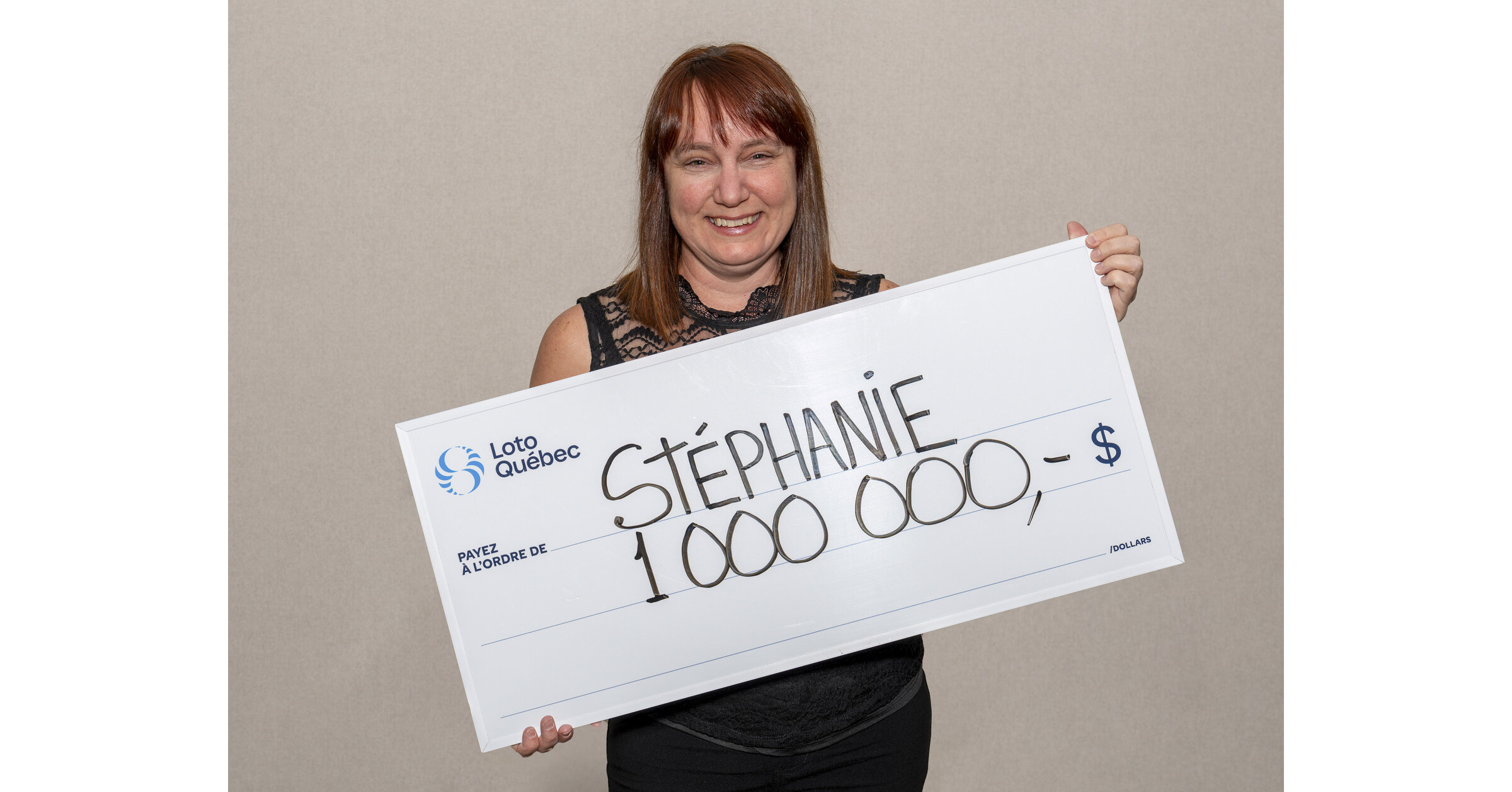 Lotto 6/49 - Elle remporte 1 000 000 $ avec un billet acheté à Chicoutimi!