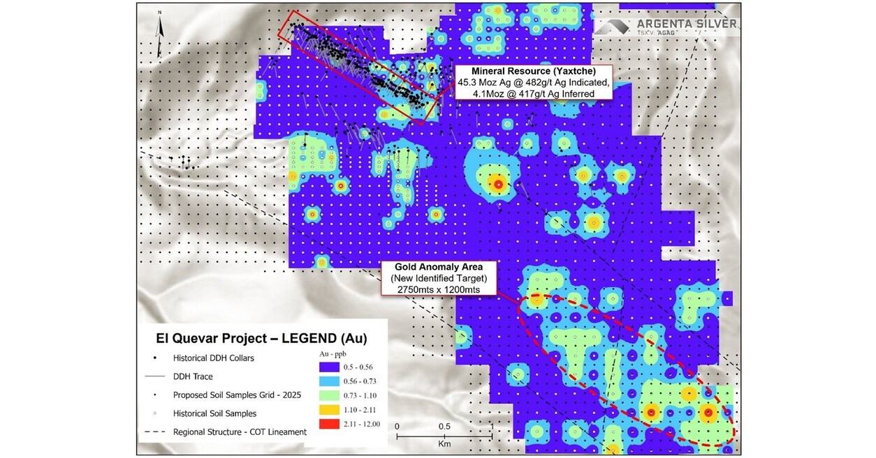 ARGENTA SILVER IDENTIFIES NEW TARGETS AT EL QUEVAR AND LAUNCHES SOIL ...