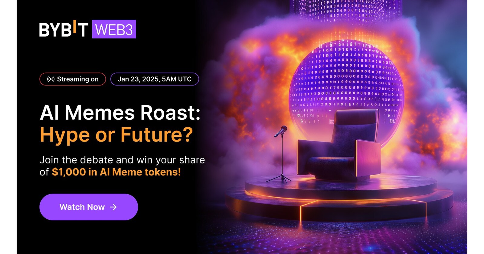Bybit Web3 Livestream: Meme Lords and AI Masterminds to Face Off in ...