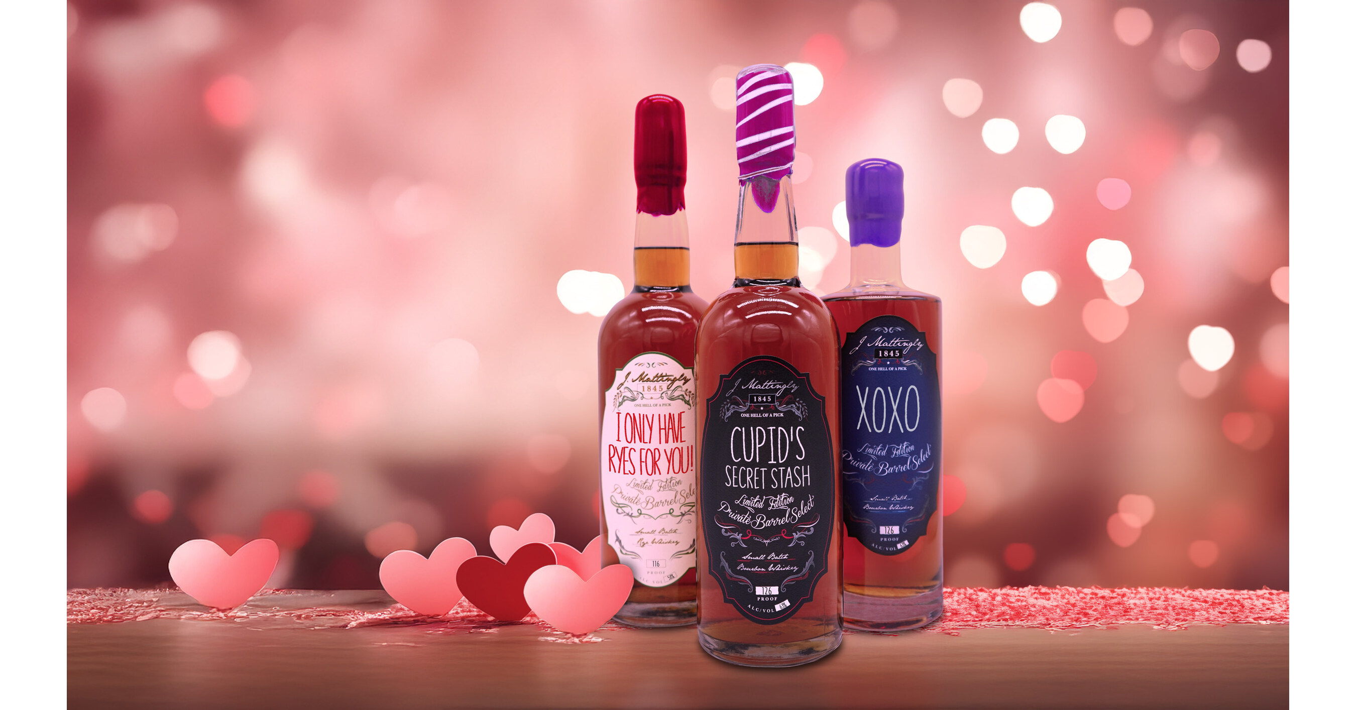 J. Mattingly 1845 Distillery Offers Custom Bourbon for Valentine's Day