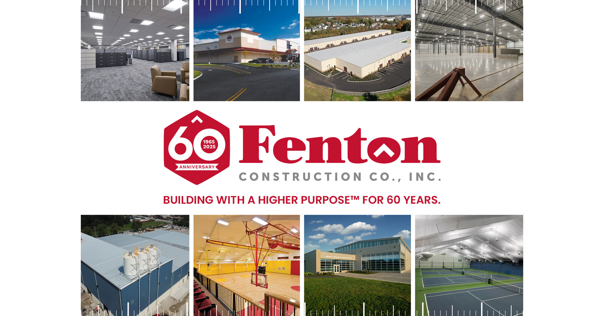 Fenton Construction Celebrates 60 Years of Building with a Higher Purpose