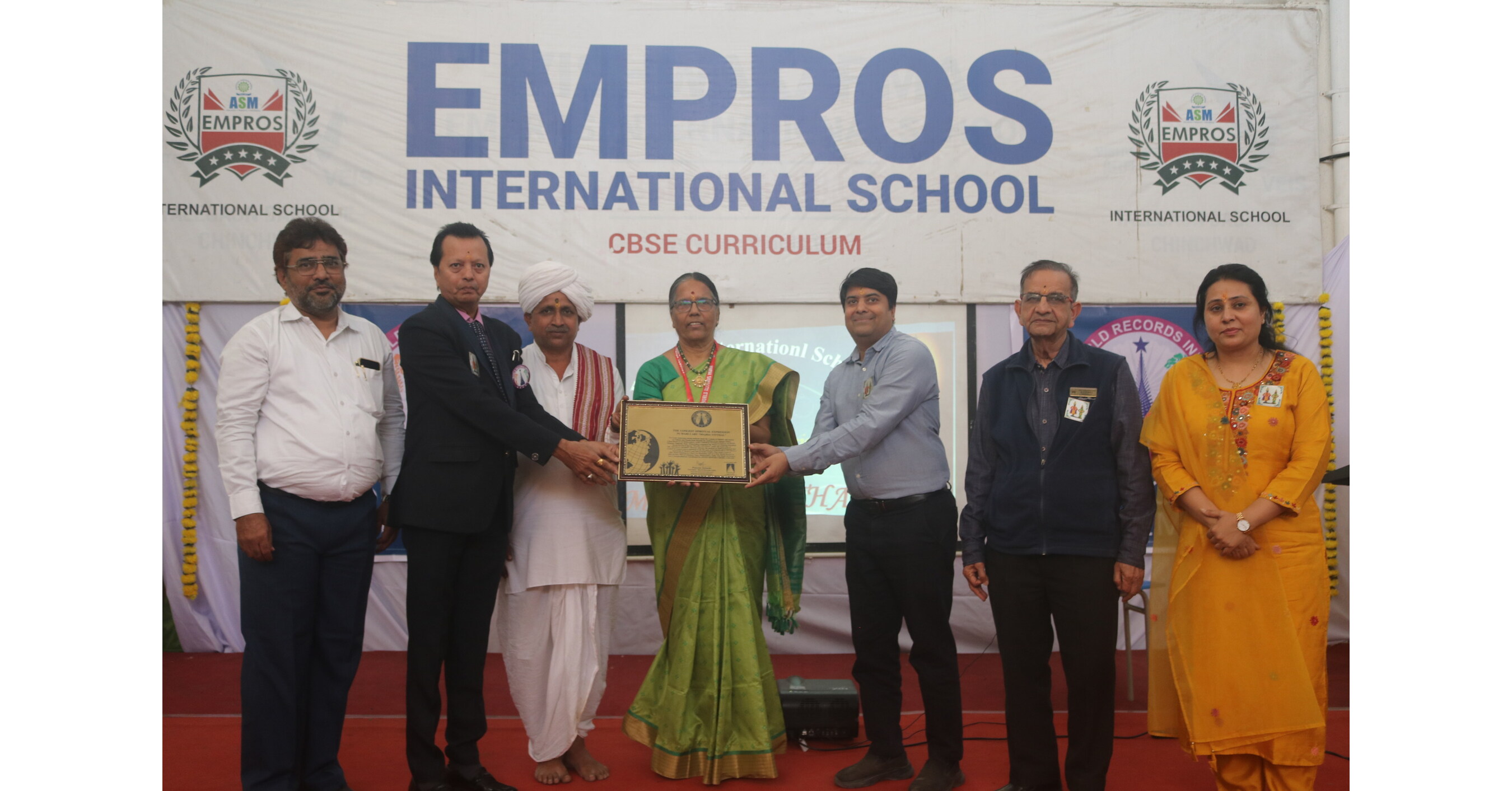 ASM's EMPROS International School Sets A World Record with Longest ...
