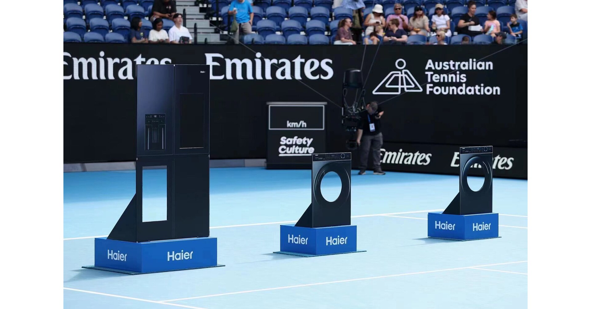 A Haier ilumina o Aberto da Austrália: Uma parceria histórica para ...