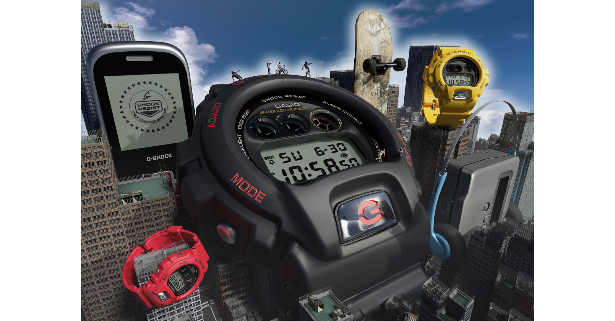 Casio to Release G-SHOCK Commemorating the 30th Anniversary of the DW-6900