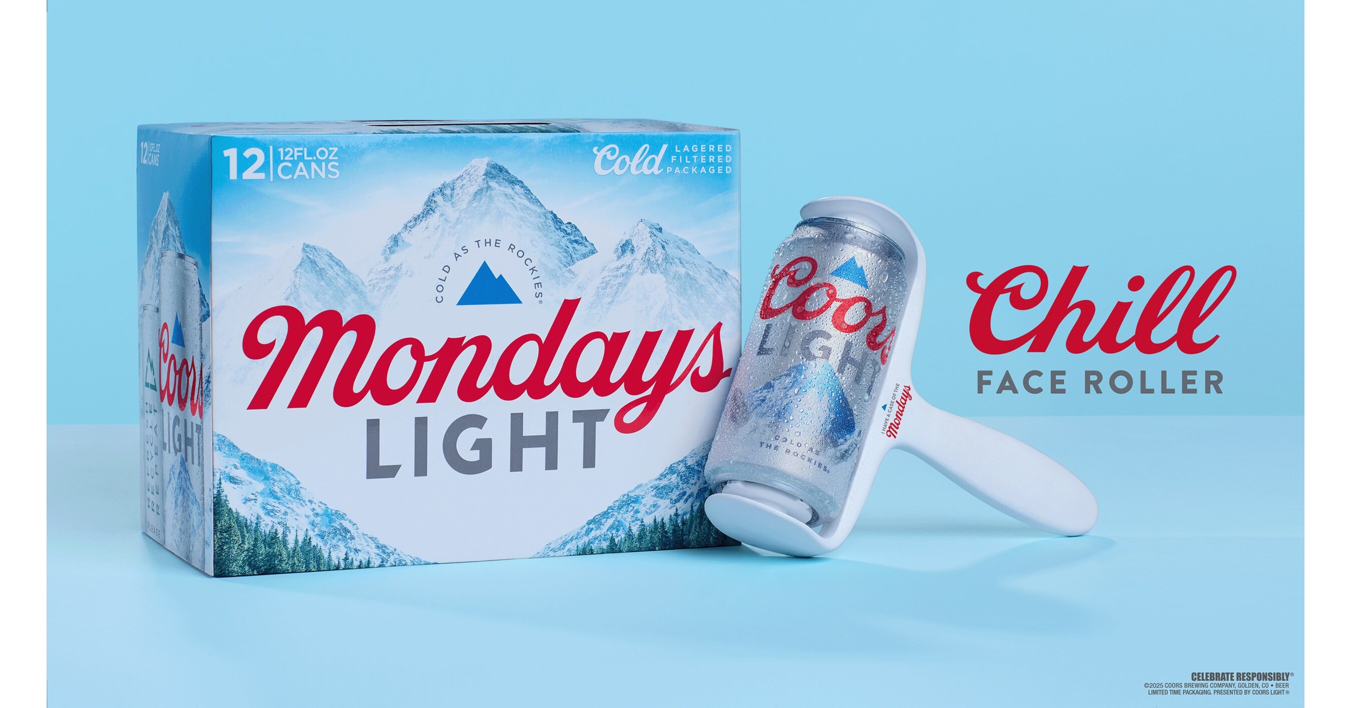 Coors Light Wants You to "Chill Roll" Your Face with Its Can