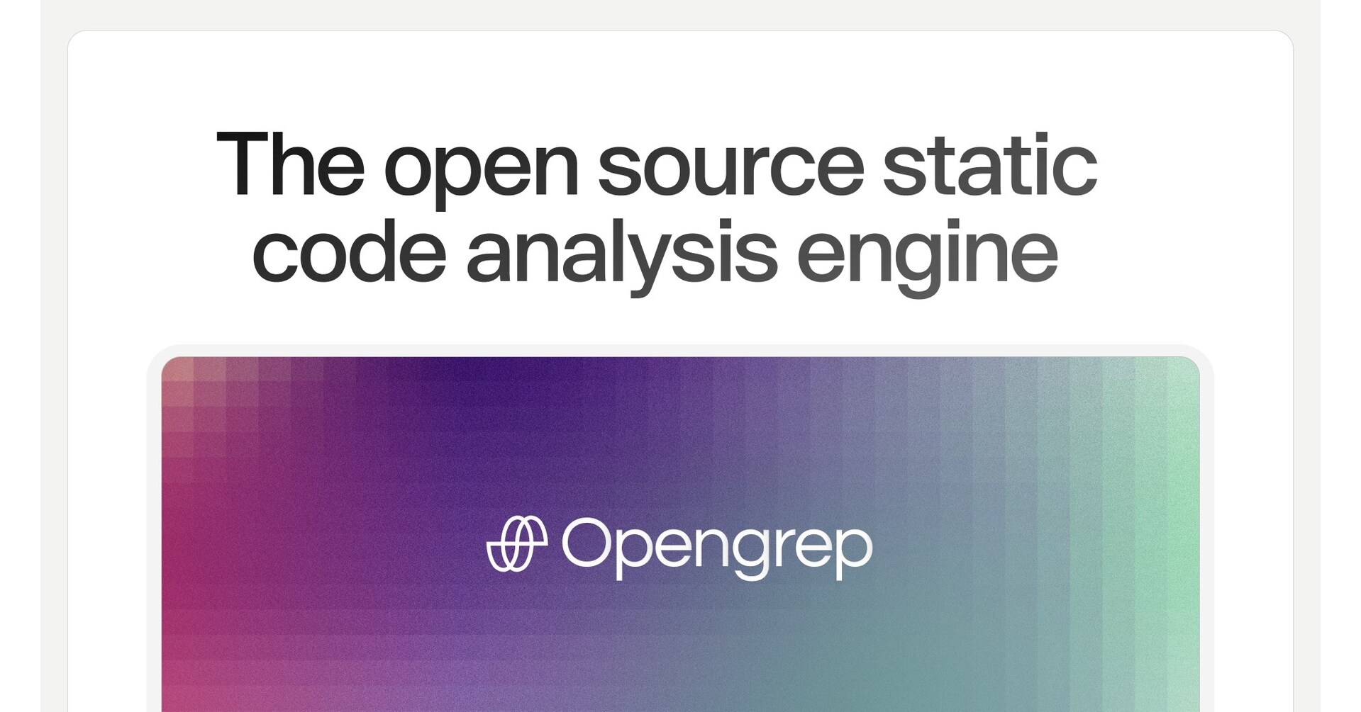 Security Rivals Unite to Launch "Opengrep" Following Semgrep Clampdown