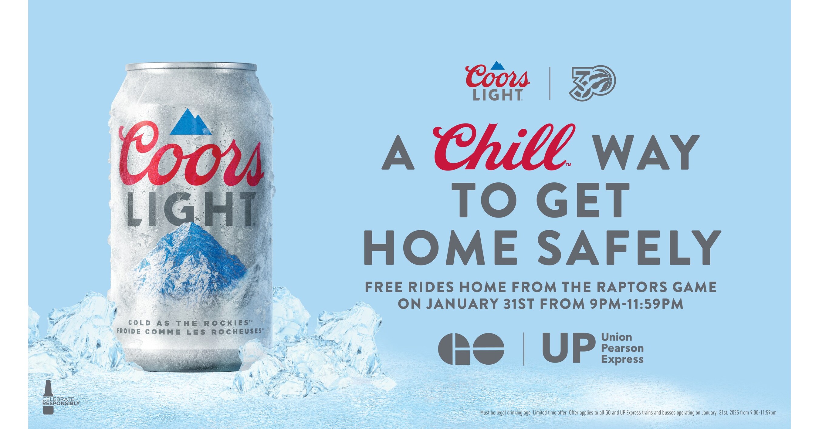 Coors Light® Announcing First-Time Partnership with Metrolinx to ...