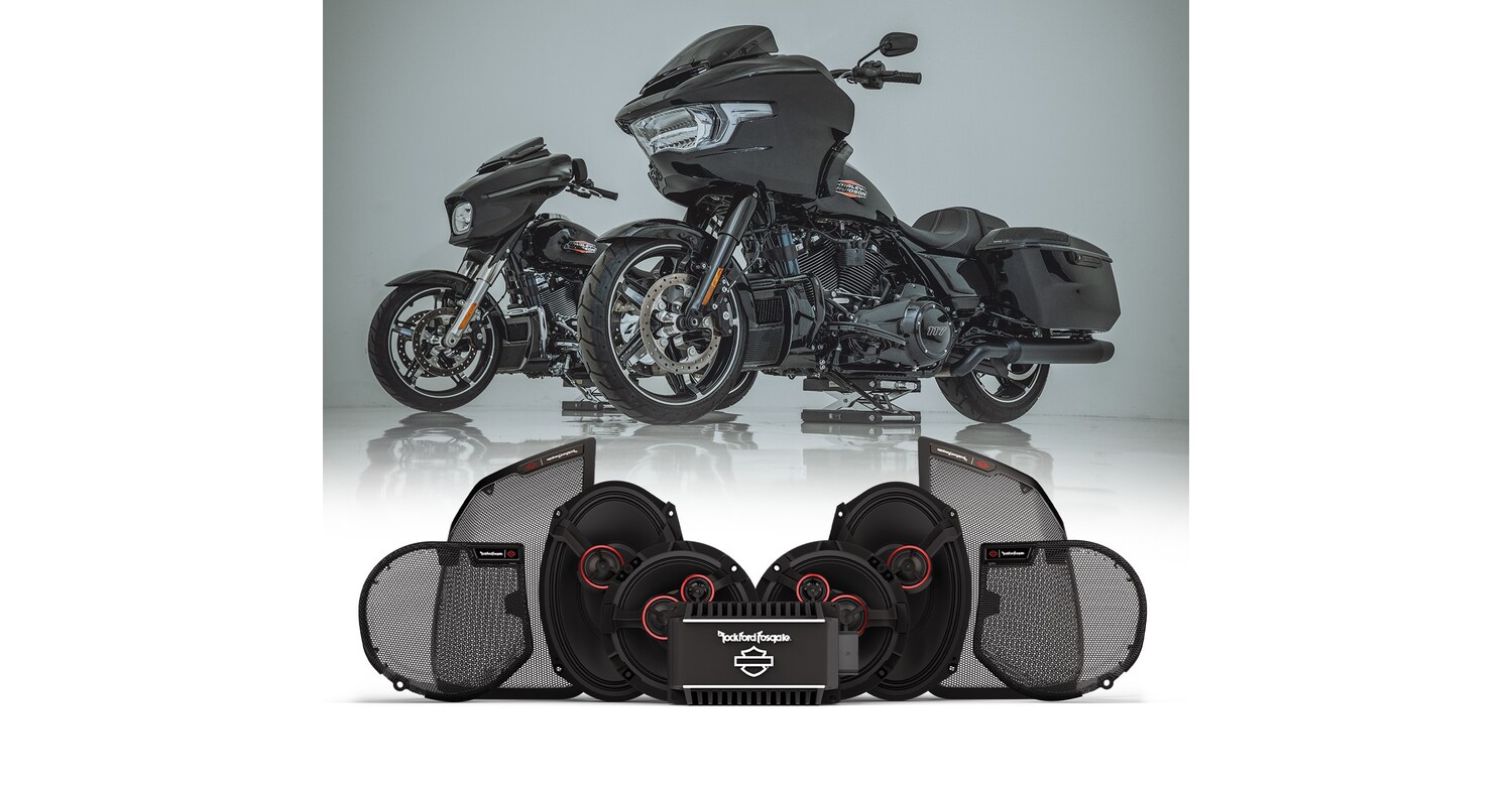 Introducing the New Harley-Davidson® Audio Powered by Rockford Fosgate ...