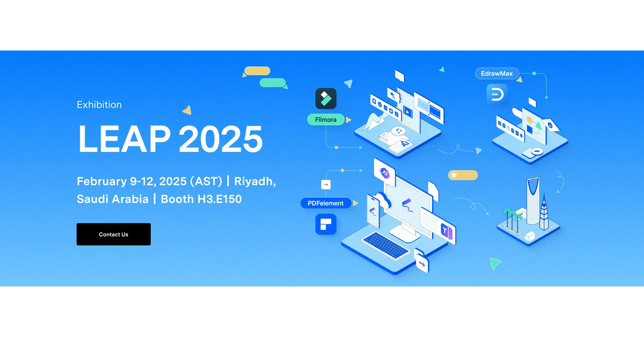 Wondershare to Showcase AI-Powered Innovations at LEAP 2025