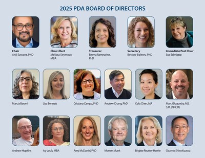 The 2025 PDA Board of Directors: A Diverse Range of Interests and Expertise