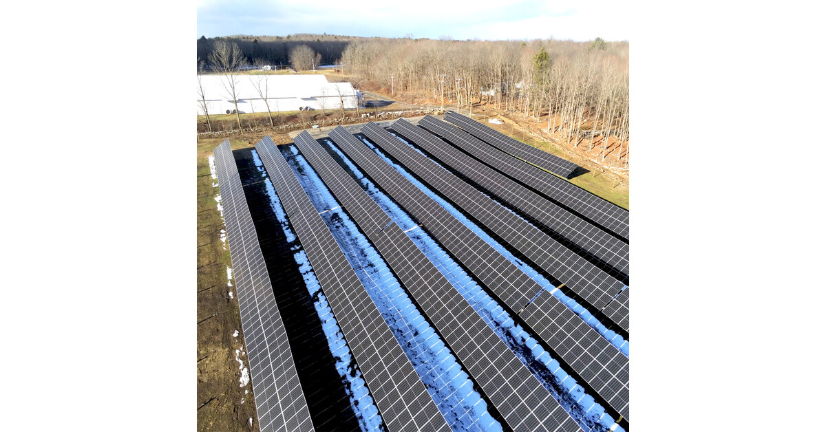 New Solar Project in Winthrop Maine Benefits Affordable Apartment Complexes