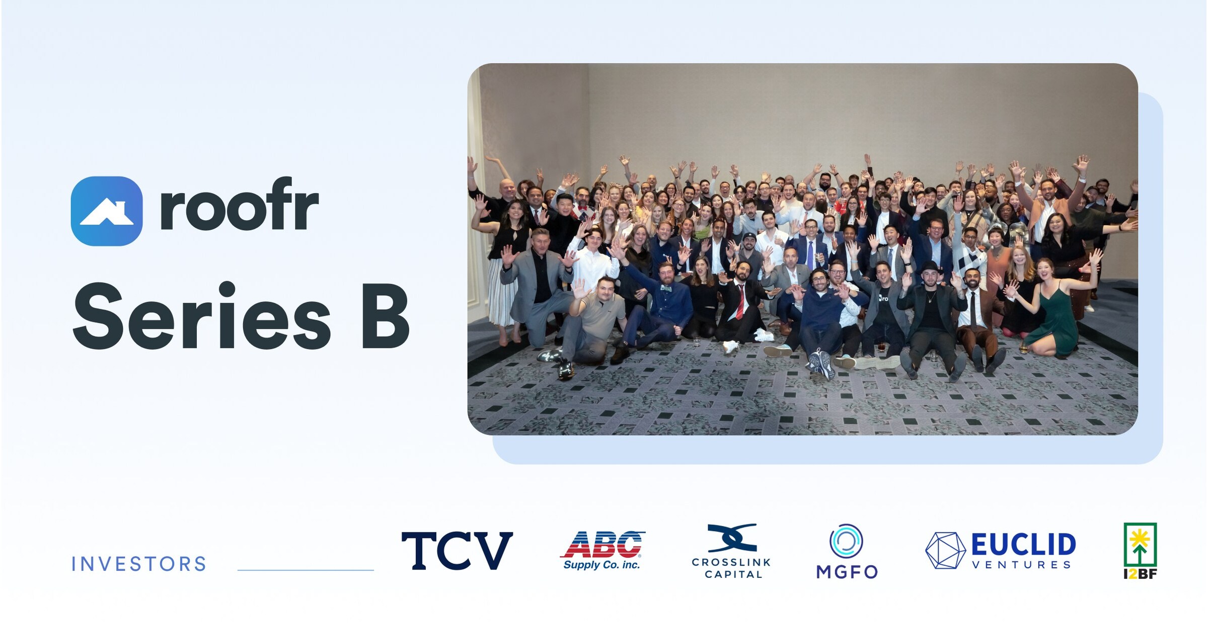 Roofr Raises Series B Funding from TCV and ABC Supply to Expand Roofing CRM