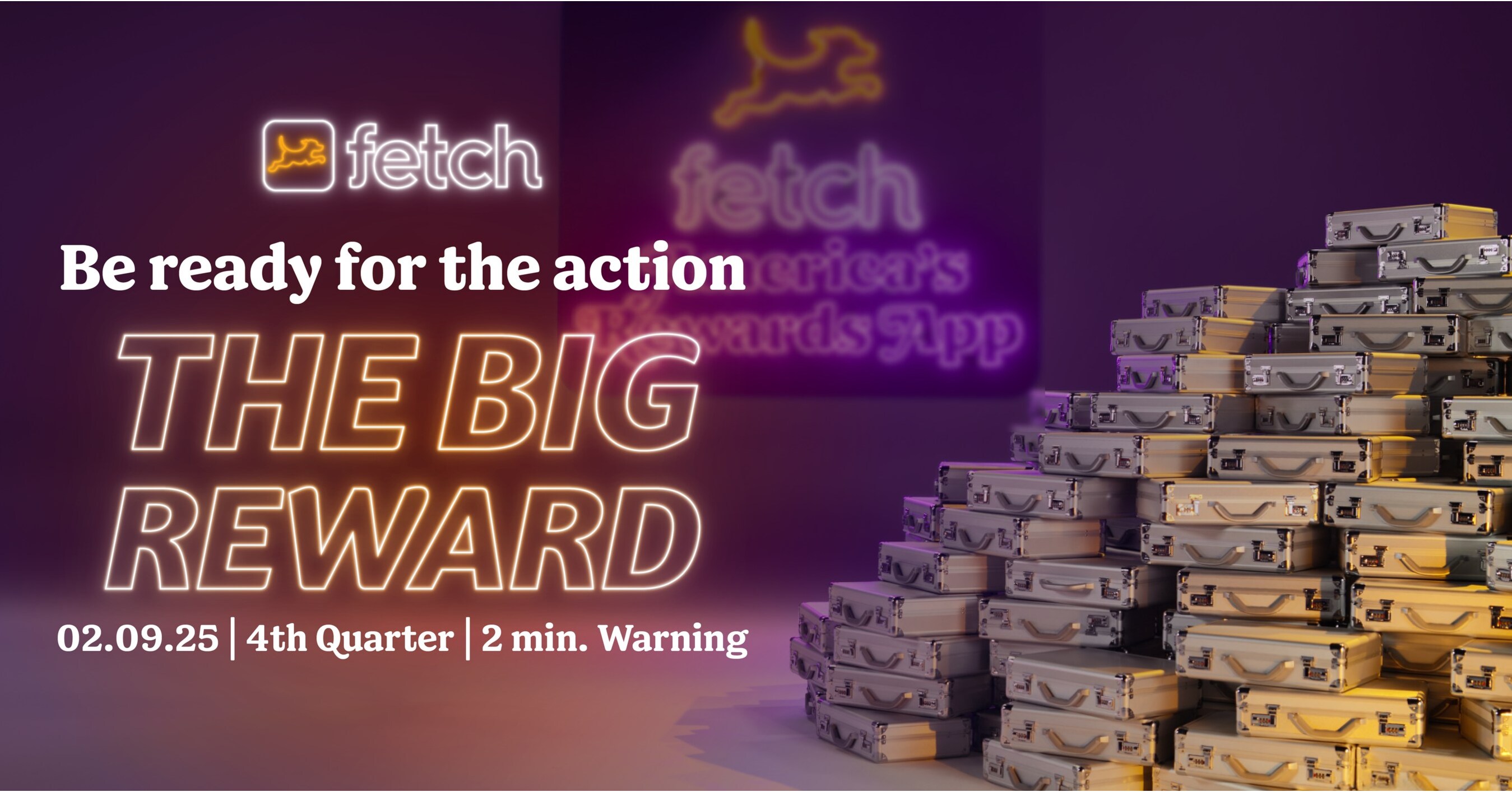 Fetch to Make Big Game Advertising Debut with "The Big Reward" Giving Away $1.2 Million to Fans ...