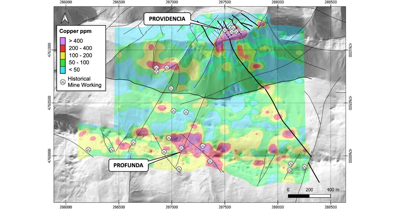 PAN GLOBAL SAMPLES UP TO 24.3 G/T GOLD AND 16.2% COPPER IN SOILS AT THE ...