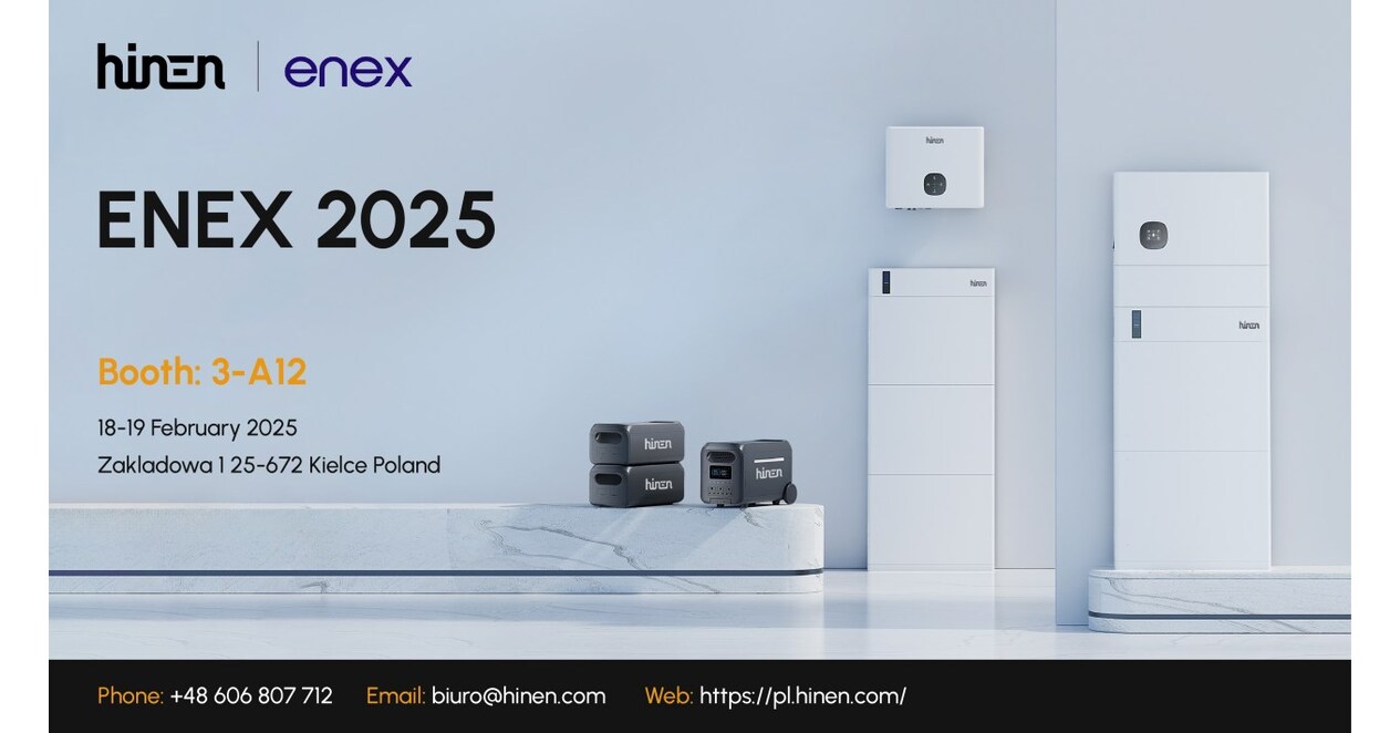 Hinen to Showcase at ENEX 2025: Pioneering a New Era of Smart Energy Management