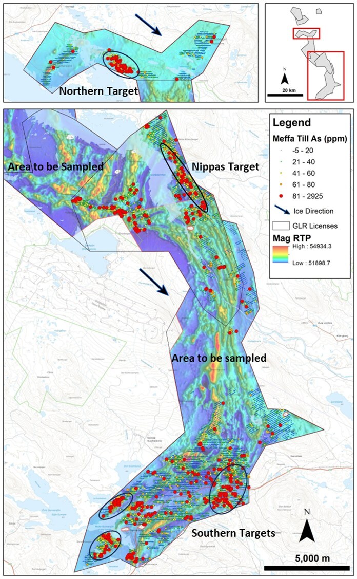 First Nordic Metals Identifies Four New Multi-Kilometric Gold Pathfinder Anomalies at its ...