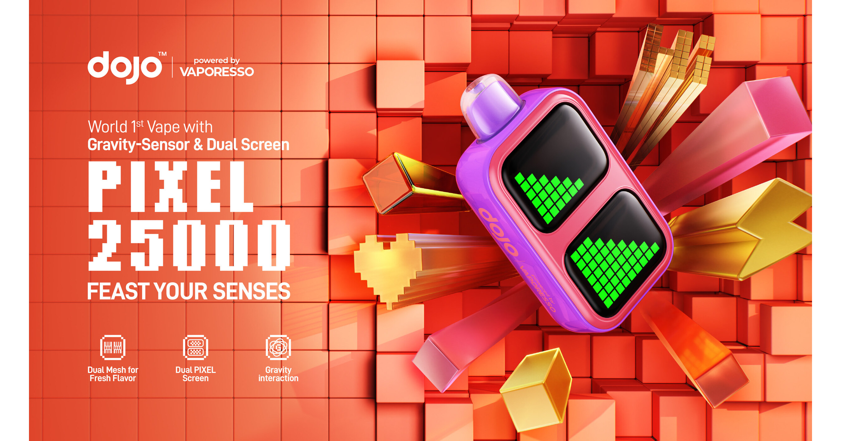 DOJO, A Pioneering Brand Powered by VAPORESSO, Unveils World's First ...