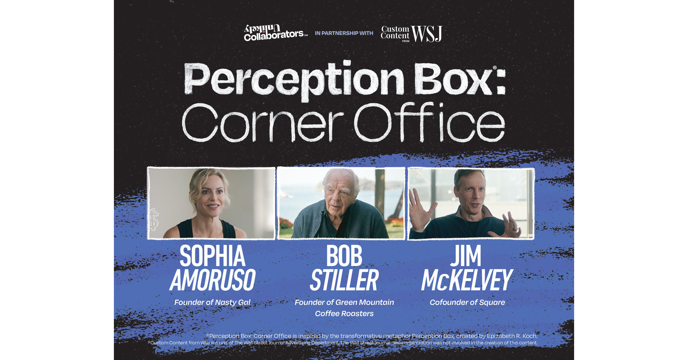 UNLOCKING THE MINDS OF BUSINESS TRAILBLAZERS: UNLIKELY COLLABORATORS ...