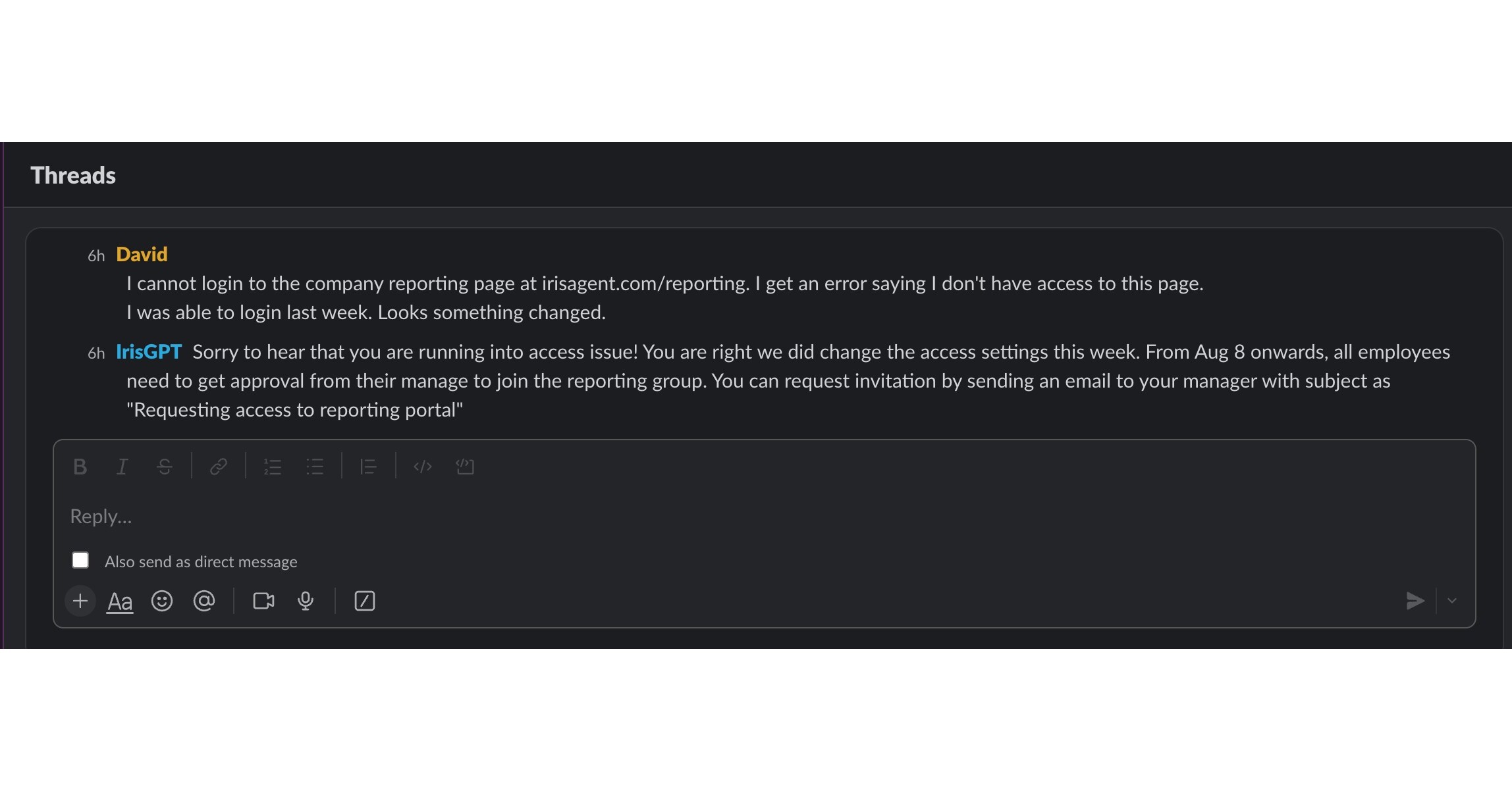 IrisAgent Launches Revolutionary AI Bot for Slack: Transforming ...