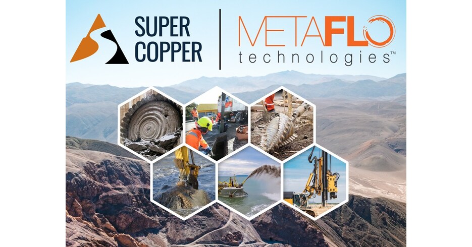 Super Copper and MetaFLO Announce Joint Venture to Develop Biopolymer Solutions for Copper Mining
