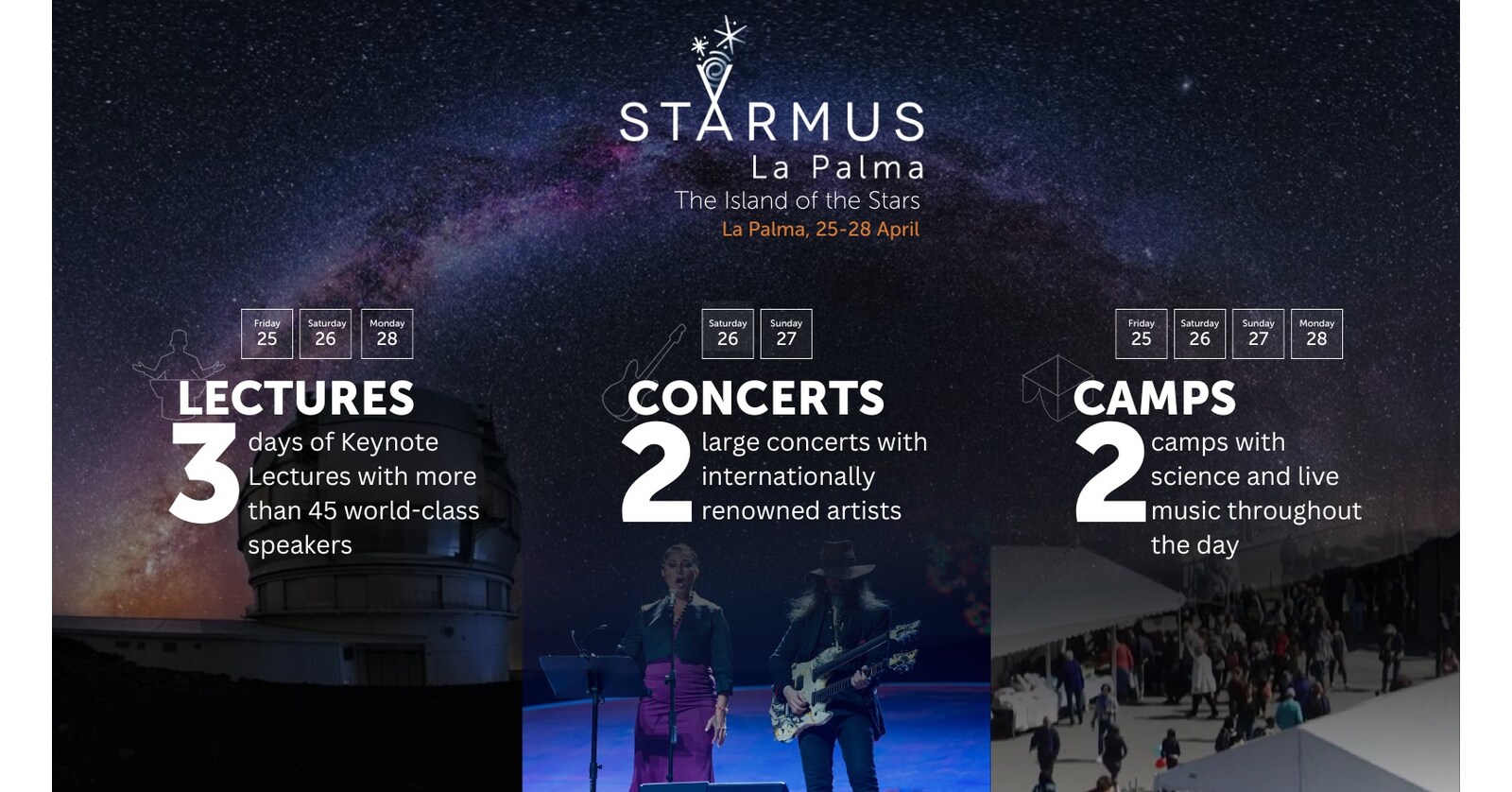 STARMUS KÜNDIGT DIE PROGRAMMSTRUKTUR UND DAS LINE-UP DER KÜNSTLER FÜR ...