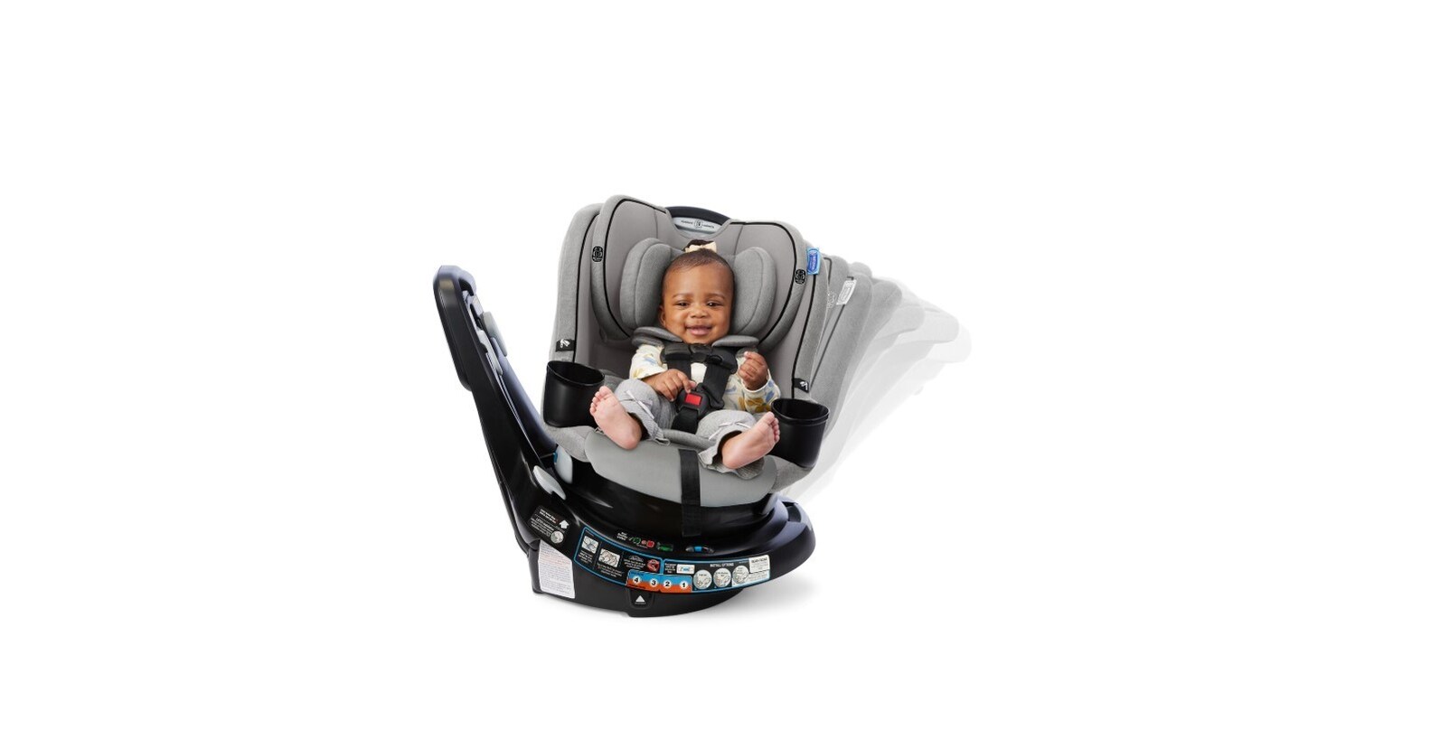 Graco® Debuts Its First-Ever 360° Rotating Design: The EasyTurn™ 360° 2 ...