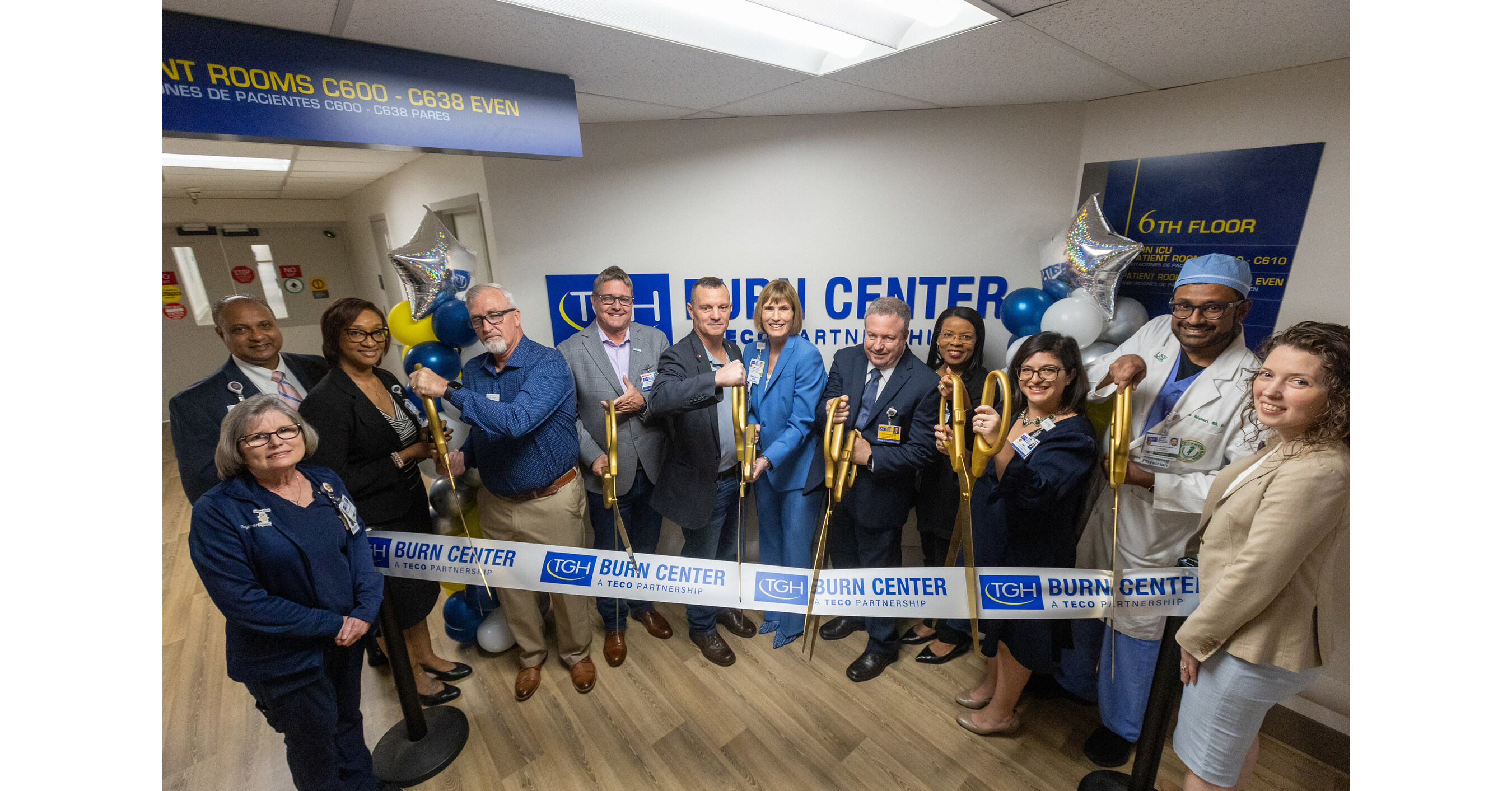 Tampa General Hospital's Burn Center Is Now TGH Burn Center: A TECO ...