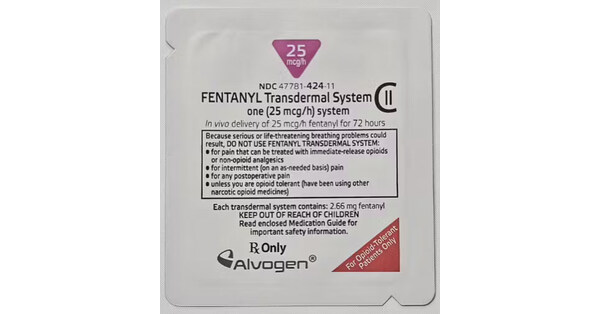 Alvogen Issues Voluntary Nationwide Recall for One Lot of Fentanyl ...