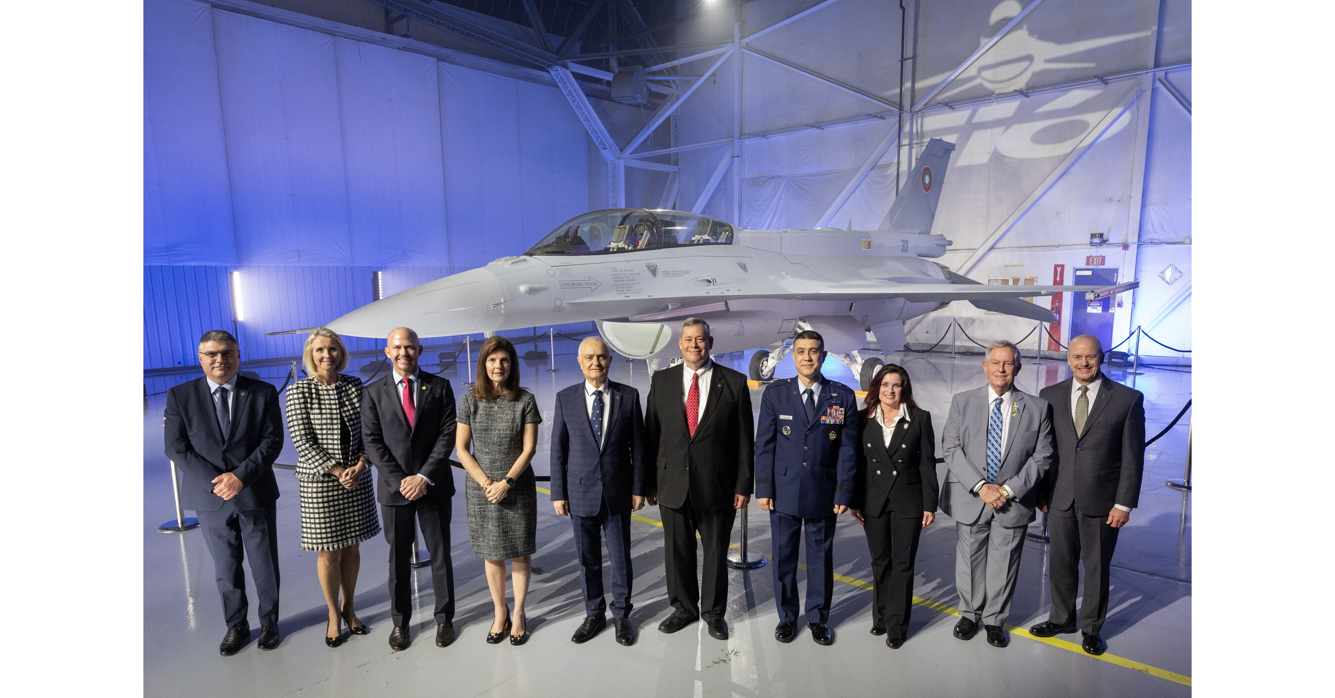 Lockheed Martin Delivers First F-16 Block 70 Jet to Bulgaria